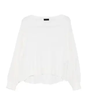 Liu Jo Embellished Sweater - White