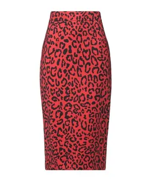 Dolce & Gabbana Leopard Print Midi Skirt