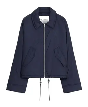 Closed Logo Detail Jacket - Black