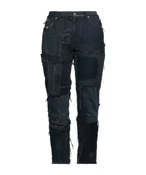 Dolce & Gabbana Slim-fit Patchwork Denim Jeans