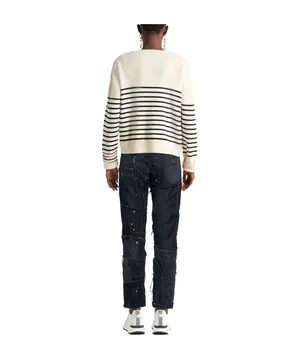 Dolce & Gabbana Slim-fit Patchwork Denim Jeans