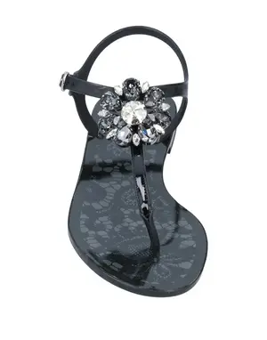 Dolce & Gabbana Embellished Thong Sandals