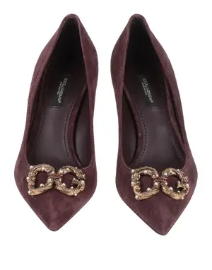Dolce & Gabbana Embellished Pointed Toe Pumps