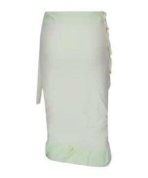 Ottolinger Twisted Reversible Midi Skirt - White