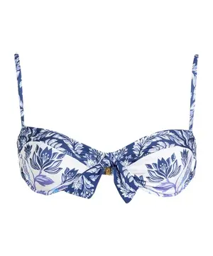 Farm Rio Floral Printed Bikini Top