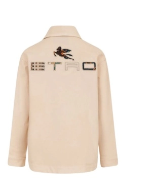 Etro Embroidered Cotton Jacket