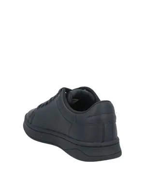 DIESEL® Low Top Leather Sneakers With Logo Print