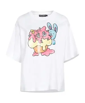 Dolce & Gabbana Printed Short Sleeve T-shirt