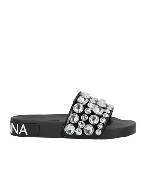 Dolce & Gabbana Rhinestone Slides