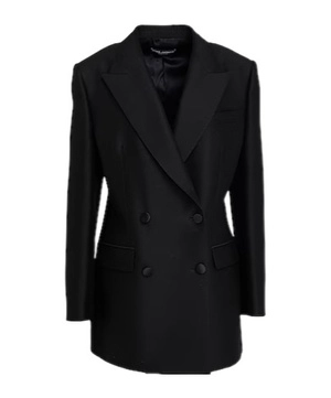 Dolce & Gabbana Double-breasted Cool Wool Blazer