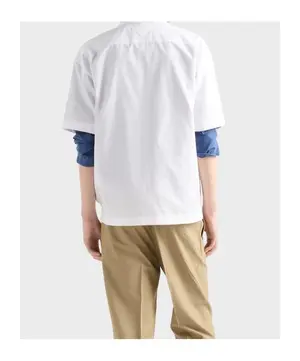 Prada Short-sleeved Cotton Shirt