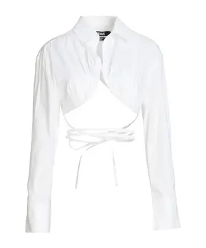 Jacquemus Solid Colour Tops - White
