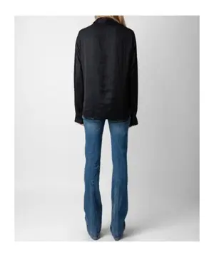 Zadig&Voltaire Long-sleeved Dropped-shoulder Shirt