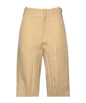 Jacquemus Striped Cotton Blend Casual Pants