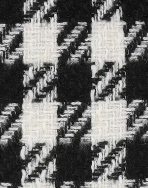 Dolce & Gabbana Plaid Midi Skirt In Two-tone Check