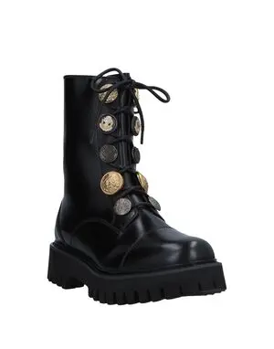 Dolce & Gabbana Solid Color Ankle Boots