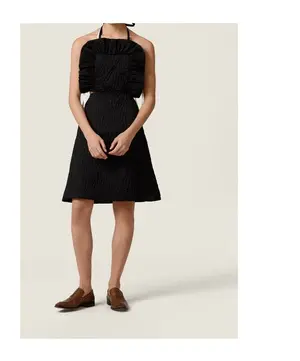 Miu Miu Cloqué Duchesse Dress