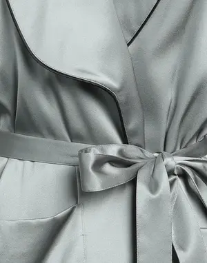 Dolce & Gabbana Color-blocked Satin Home Top