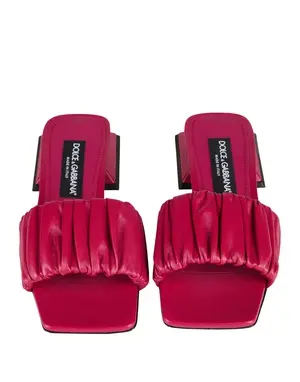 Dolce & Gabbana Solid Color Sandals