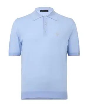 Prada Fine Wool Polo Shirt