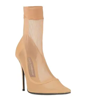 Dolce & Gabbana Solid Color Ankle Boots