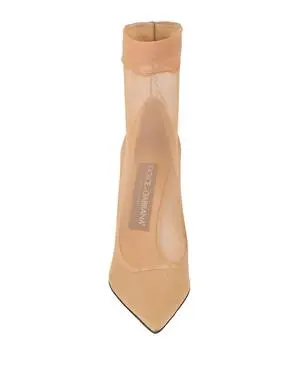 Dolce & Gabbana Solid Color Ankle Boots