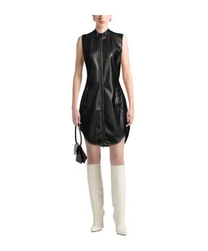 DIESEL® Simple Solid-color Sleeveless Dress