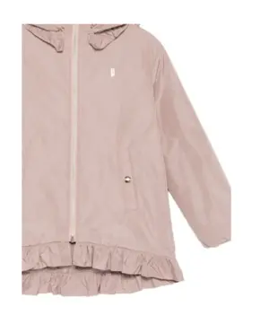 Herno Ruffled Hooded Jacket