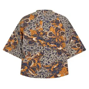 Max Mara Quaglia Floral Print Blouse