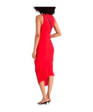 Jacquemus Sleeveless Mock Neck Midi Dress