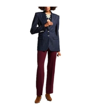 Dolce & Gabbana Single-breasted Denim Blazer