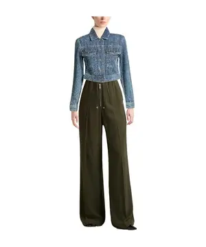 DIESEL® Textured Denim Trucker Jacket