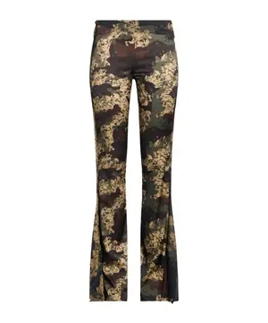 DIESEL® Camouflage Flared Trousers - Green