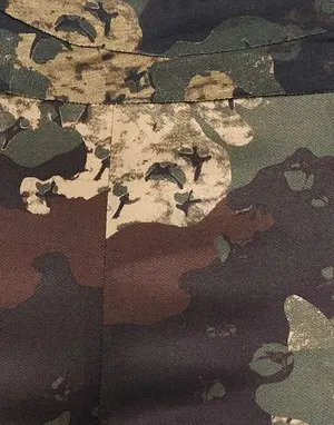 DIESEL® Camouflage Flared Trousers