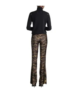 DIESEL® Camouflage Flared Trousers