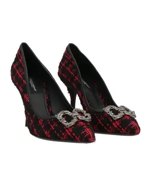 Dolce & Gabbana Two-tone Tweed Stilettos