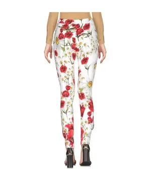 Dolce & Gabbana Floral Print Trousers