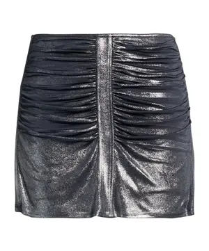 DIESEL® Metallic Ruched Pencil Skirt