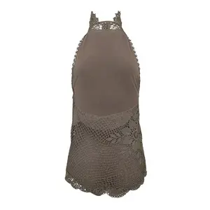 Magda Butrym Crochet Woven Cami Vest