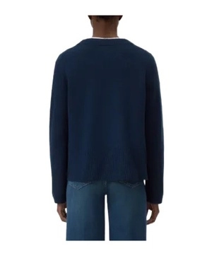 Closed Long-sleeve Crew-neck Sweater