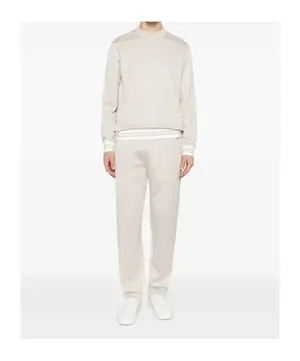 Eleventy Striped-trim Sweatshirt