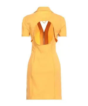 Jacquemus Solid-color Wool Short-sleeve Dress