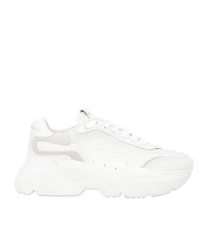 Dolce & Gabbana Solid Color Sneakers - White