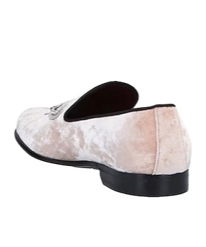 Dolce & Gabbana Velvet Slippers With Embellishments