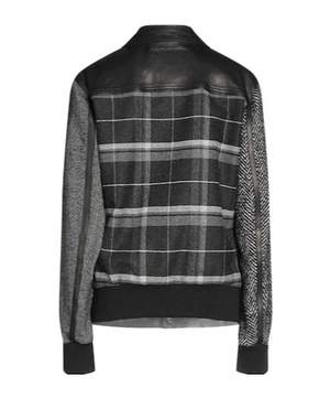 Dolce & Gabbana Plaid Flight Jacket