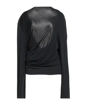 Jacquemus Solid-color Long-sleeve Top - Black