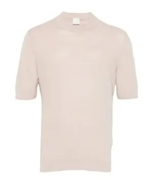 Eleventy Round-neck T-shirt - Pink