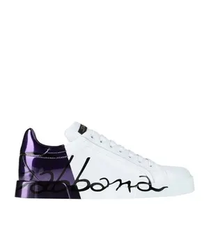 Dolce & Gabbana Letter Print Sneakers