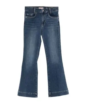 Liu Jo Five-pocket Bell-bottom Trousers - Blue
