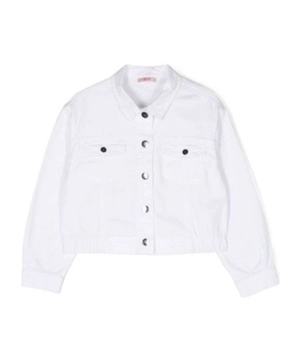 Liu Jo Elasticated-hem Denim Jacket